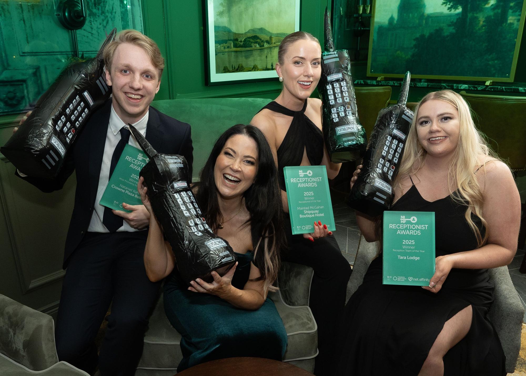 After months of deliberation..Northern Ireland’s best receptionists crowned at NIHF Awards 2025