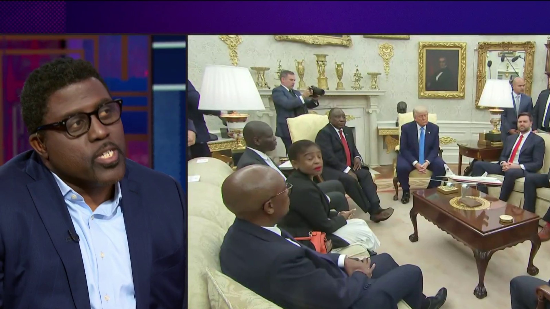 'More than embarrassment.': Trump slammed for turning Oval Office ...