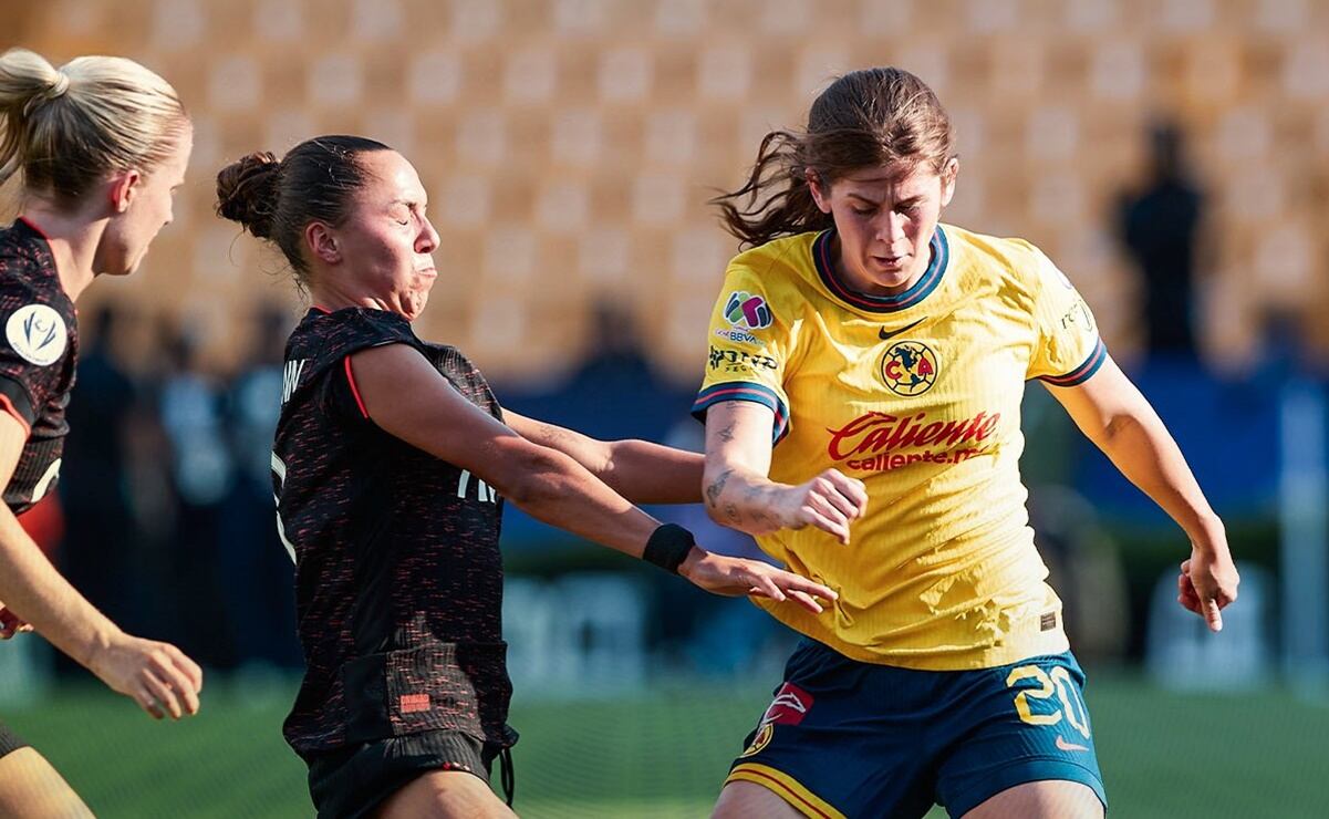 América sufre una goleada en la Concachampions Femenil; Portland Thorns ...