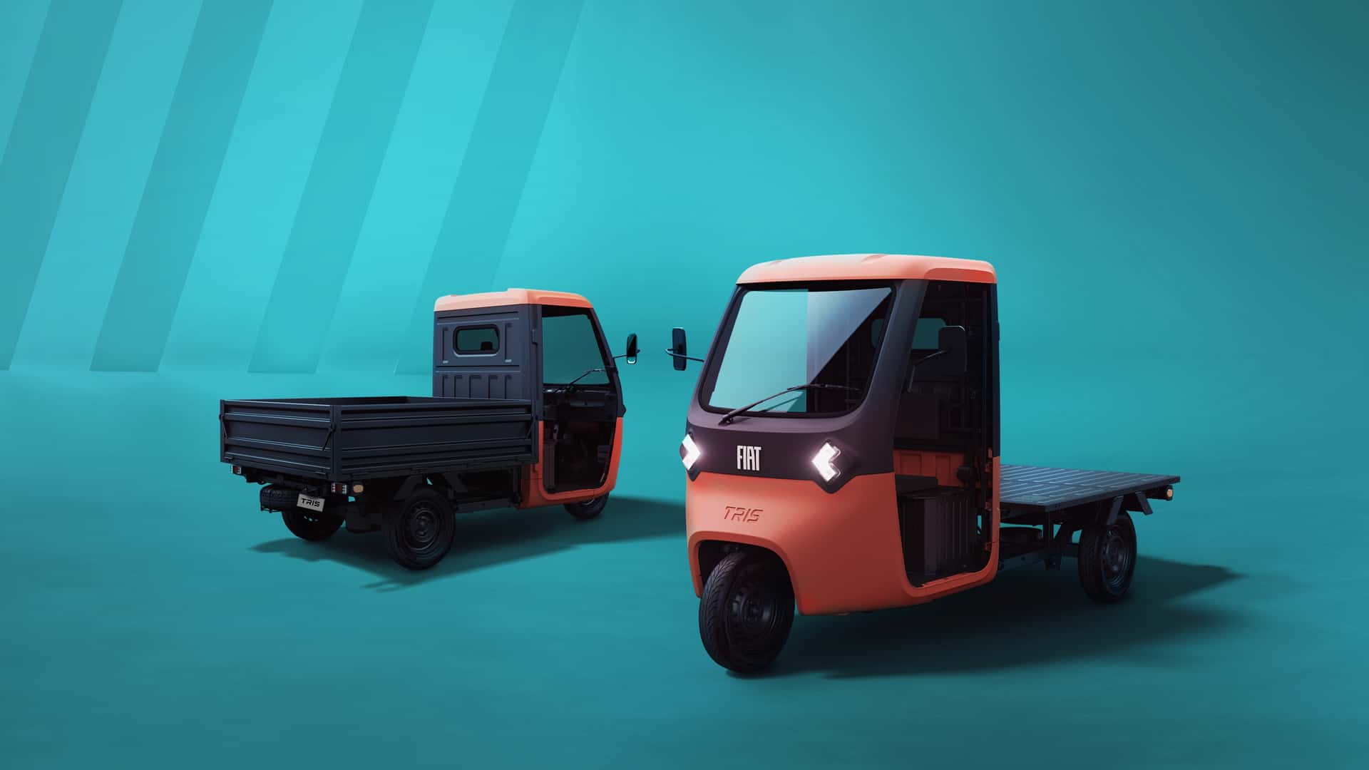 Fiat Just Made the Most Adorable Electric Three-Wheeler I've Ever Seen