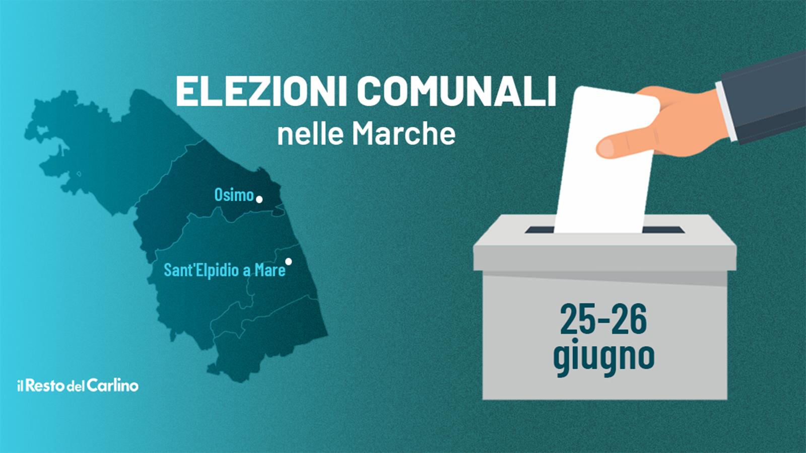Affluenza nelle Marche per le elezioni comunali 2025 a Osimo e Sant ...