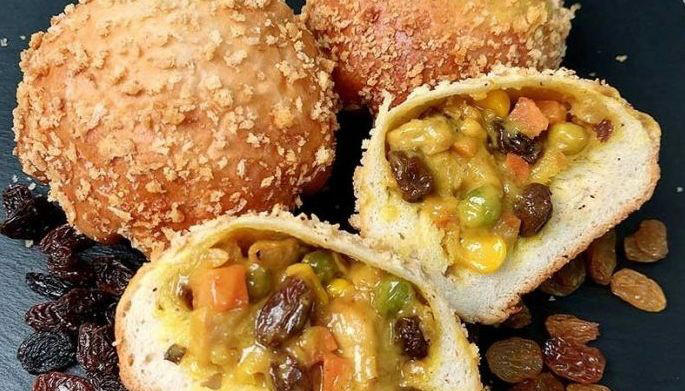 Recipe: Baked Curry Bread