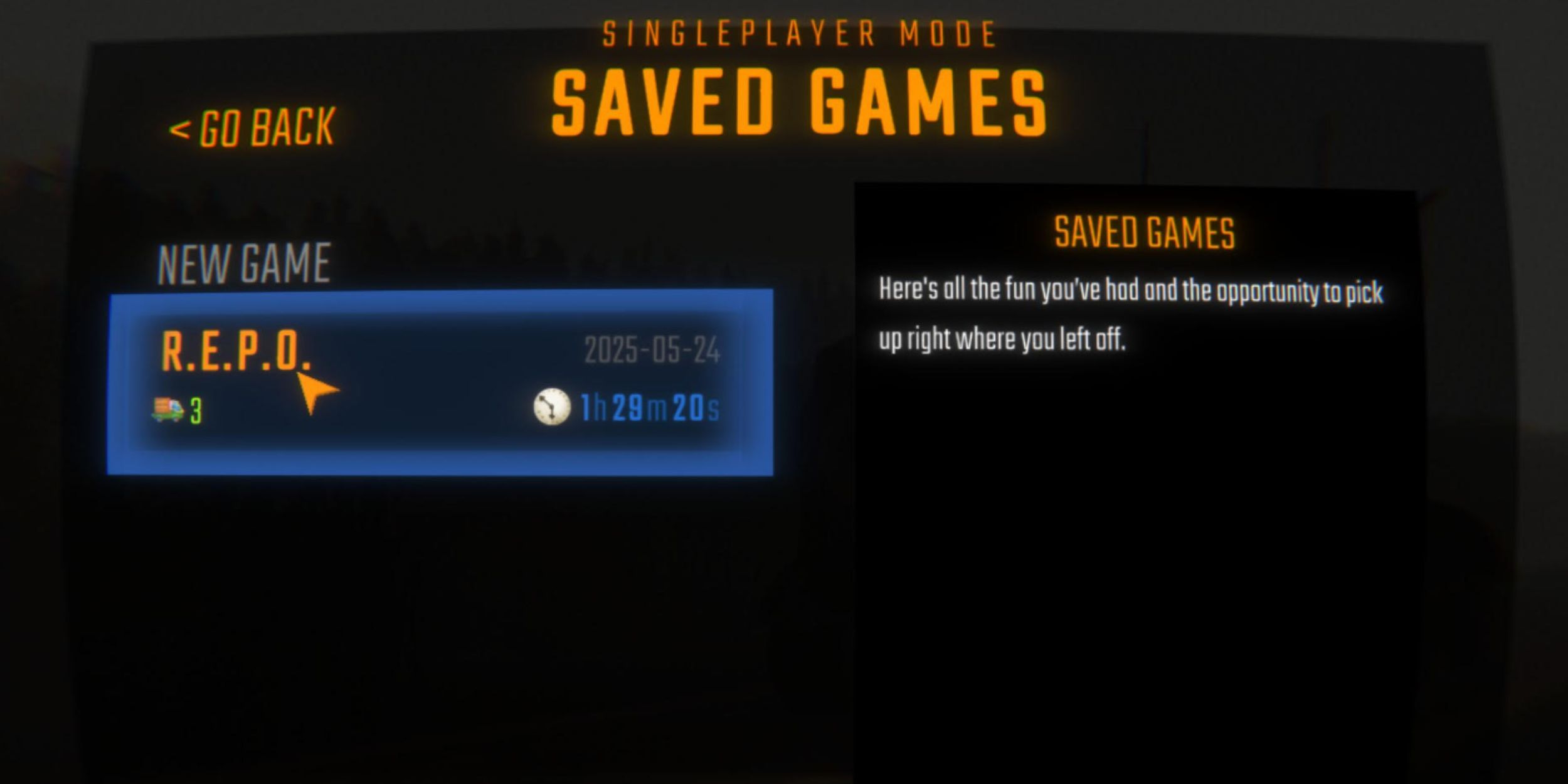 How To Save Your Game in REPO