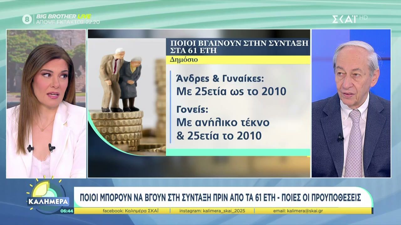 Ποιοι μπορούν να βγουν στη σύνταξη πριν από τα 61 έτη - Ποιες οι ...