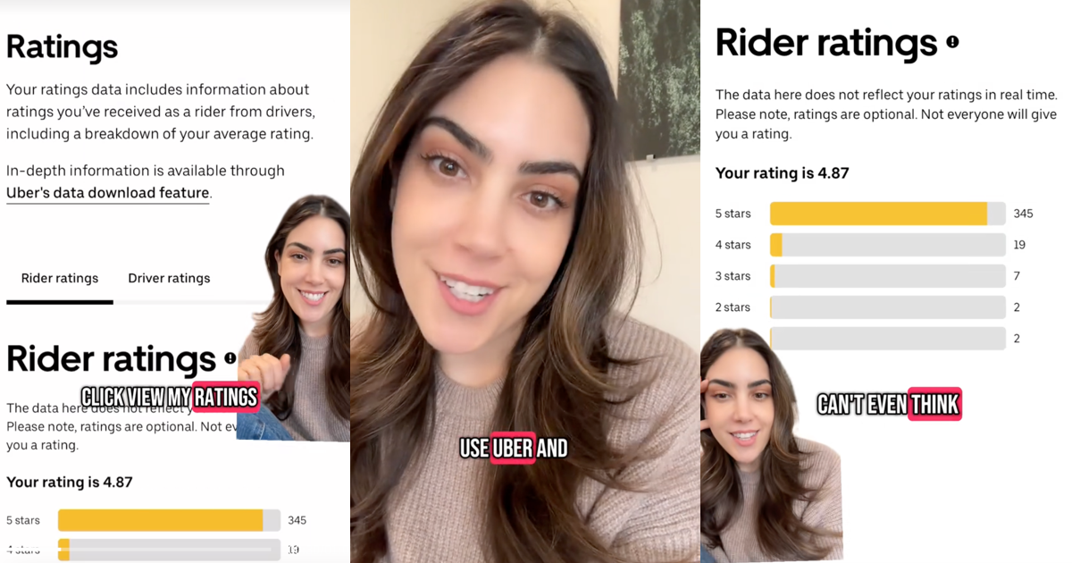 Uber Passenger Reveals How To Look Up Ratings Drivers Give You