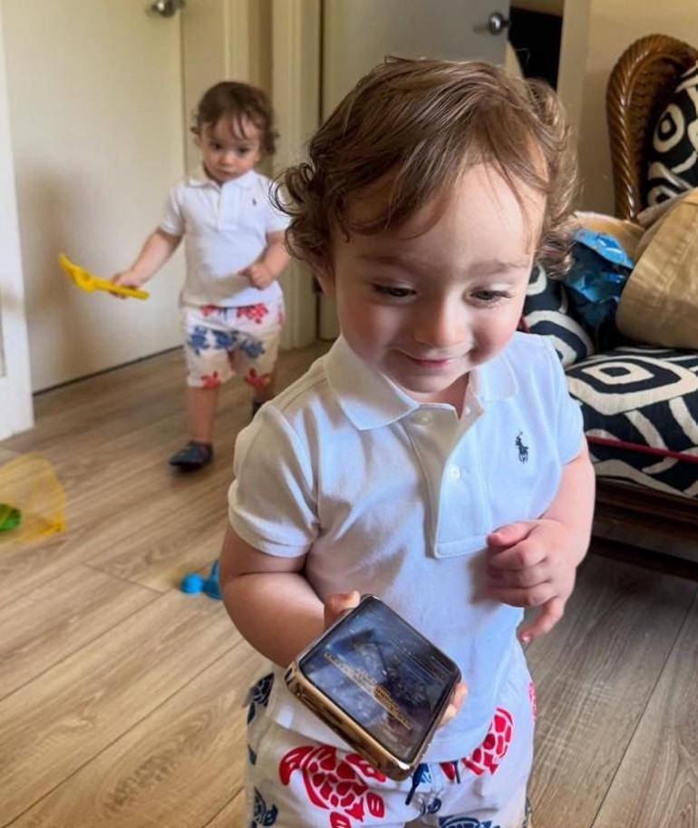 Haberler: İbrahim Tatlıses'in torunlarının tatil keyfi! Ayel ve Emir'in son haline bakın