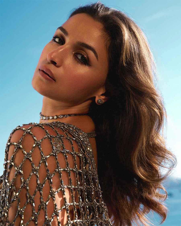 Alia Bhatt makes history at Cannes in Gucci’s first ever saree