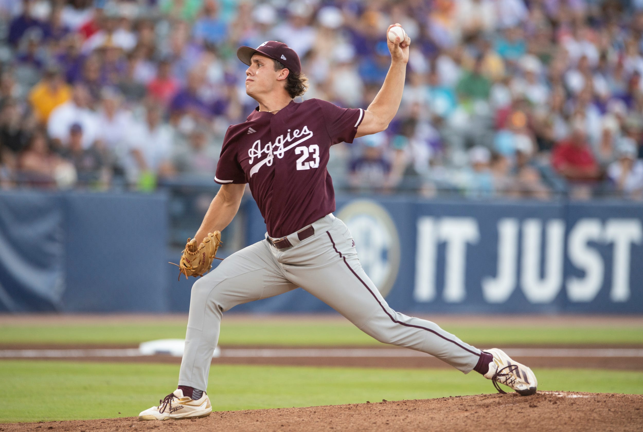Despite losing to LSU, Texas A&M's pitching future looks bright