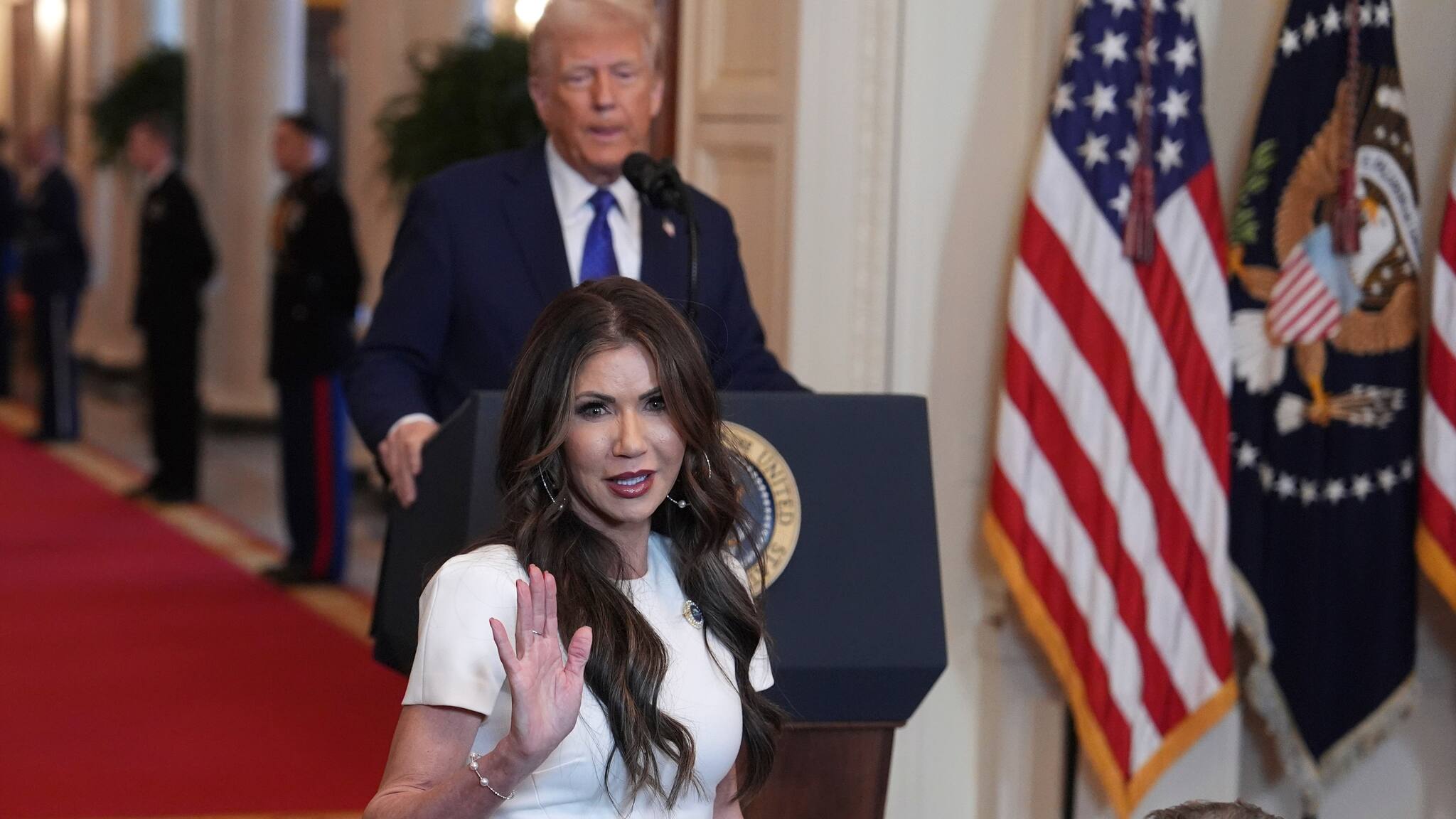 Mar-a-Lago-Face: Wie sich die Frauen rund um Trump verwandelt haben