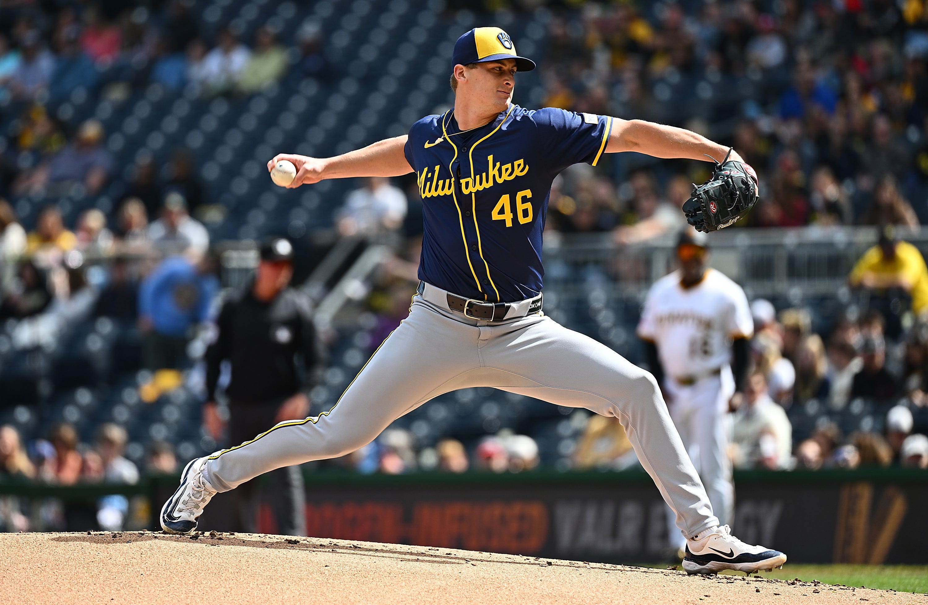 Pirates 2, Brewers 1: Quinn Priester's strong start is wasted
