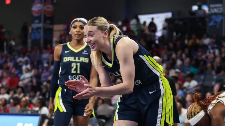 Azzi Fudd talks life after UConn championship at Paige Bueckers' WNBA game