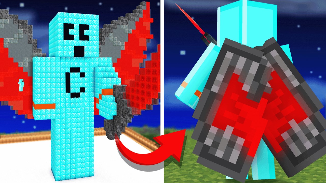 Minecraft but Every Build Rewards You Instantly