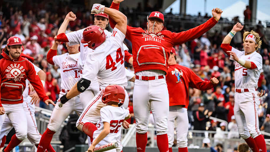 Gallery: Husker Baseball Advances to Big Ten Tournament Title Game