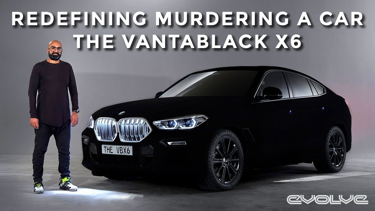 The Ultimate Murdered-Out BMW X6 | VANTABLACK Edition – Darkest Car Ever?
