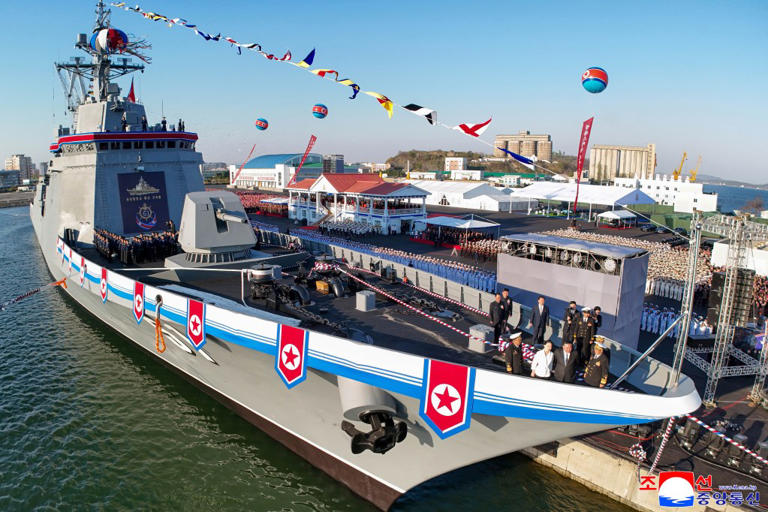 North Korea detains 3 shipyard officials over failed launch of naval destroyer in Kim Jong Un ...