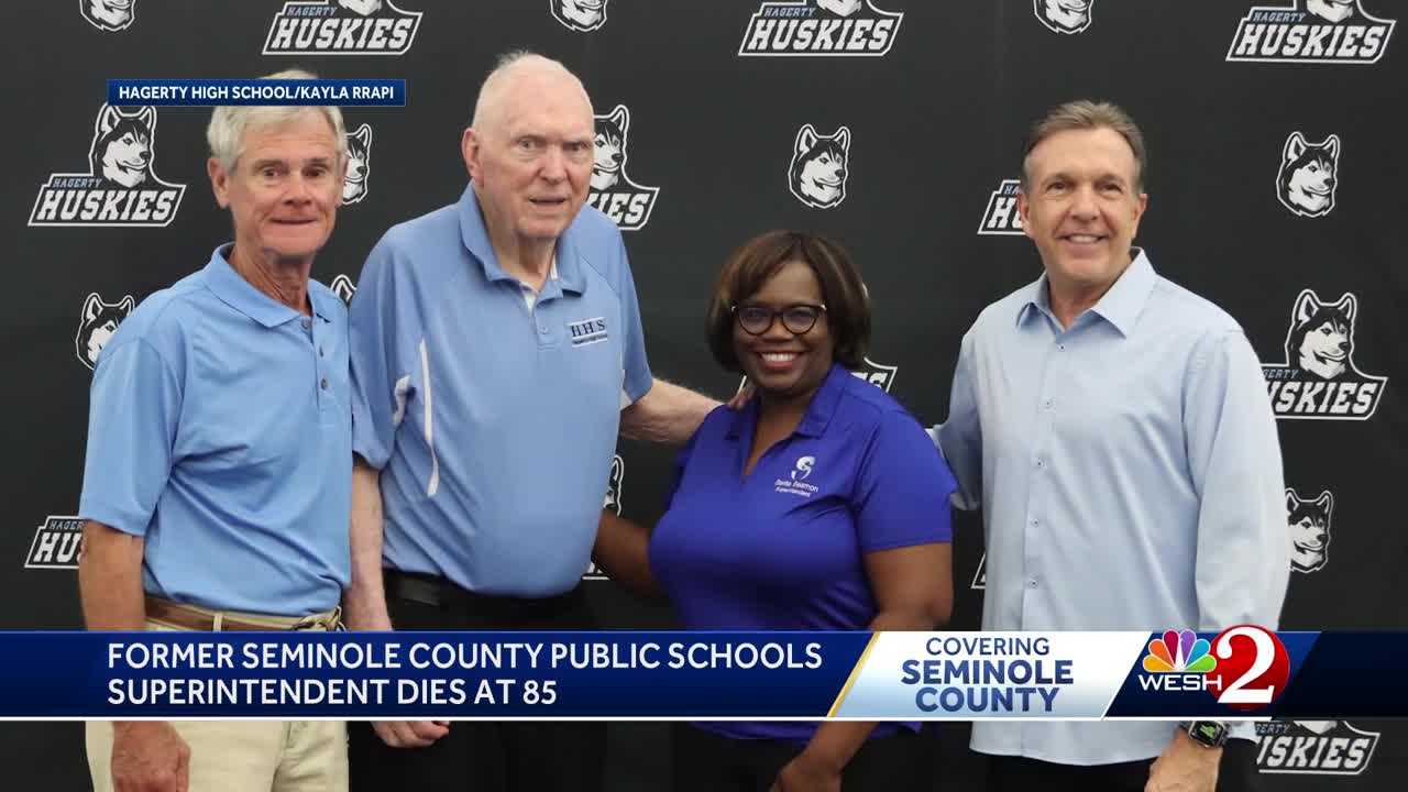 Longtime Seminole superintendent Dr. Paul Hagerty dies at 85