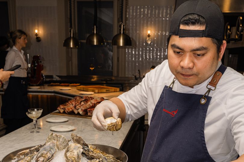 We partied at the new fine dining restaurant which boasts open-fire cooking