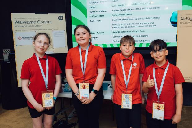Trowbridge primary school students win national technology competition