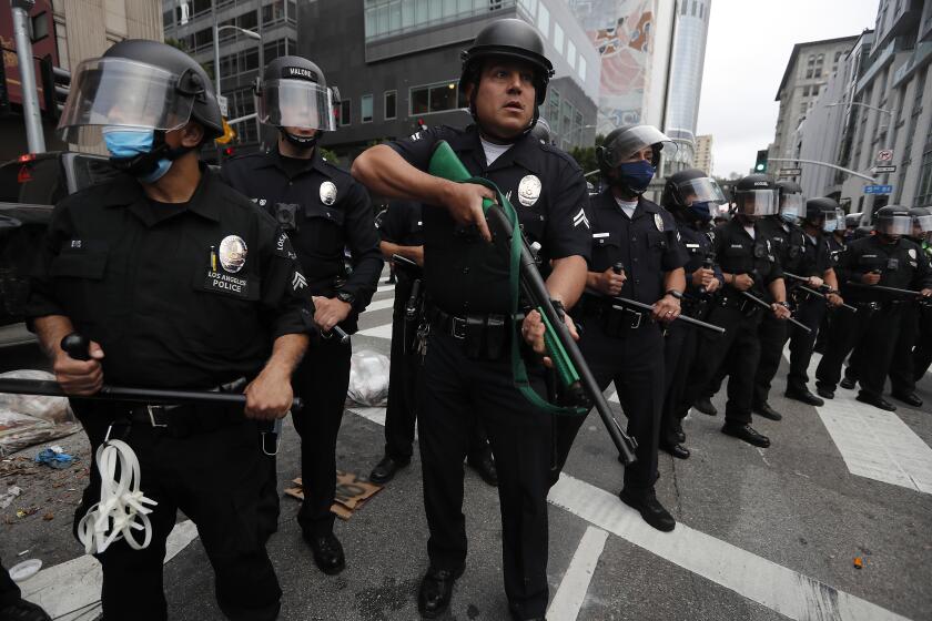 The LAPD is still paying for George Floyd protest tactics. Will ...