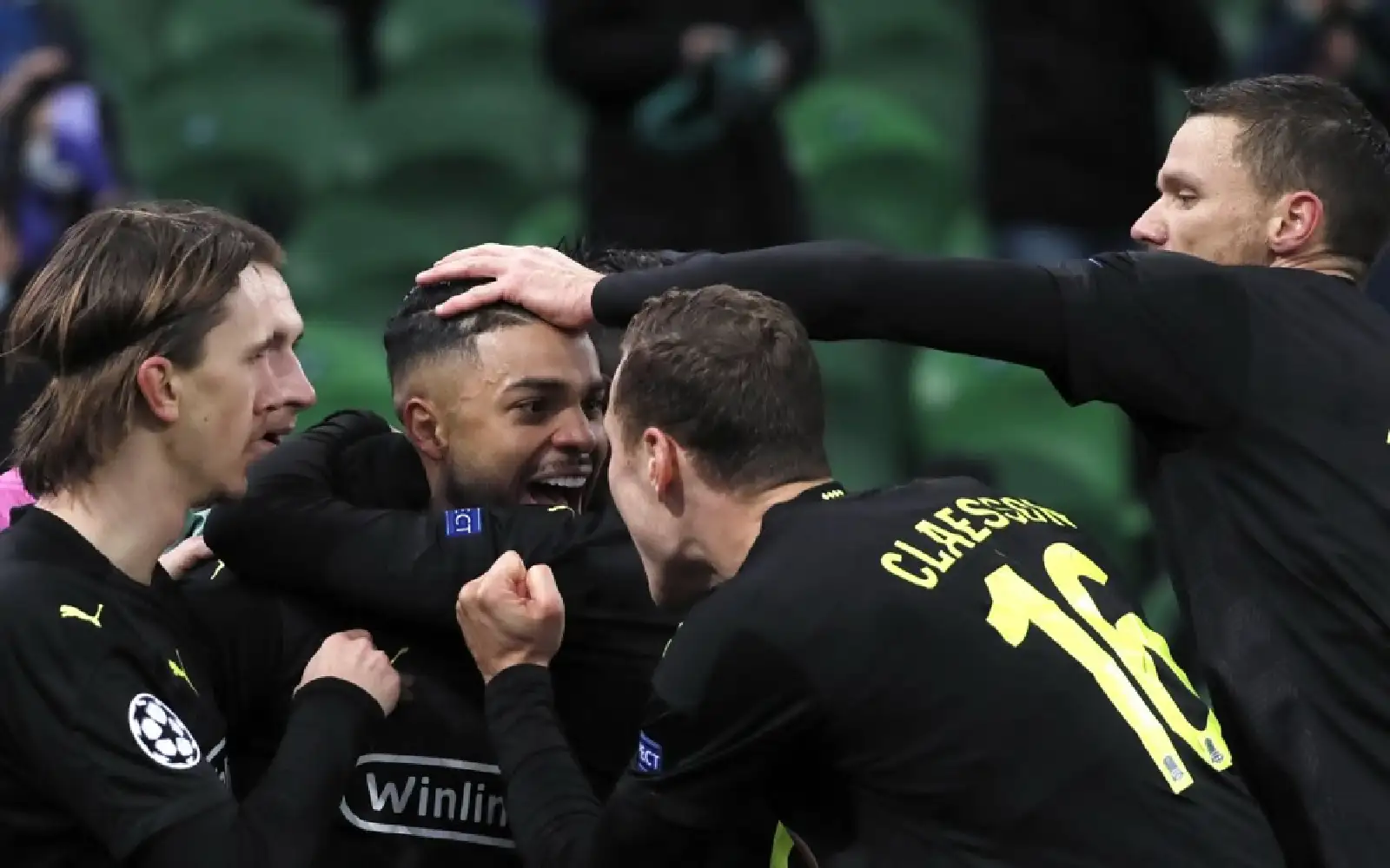 Krasnodar celebrate first Russian league title