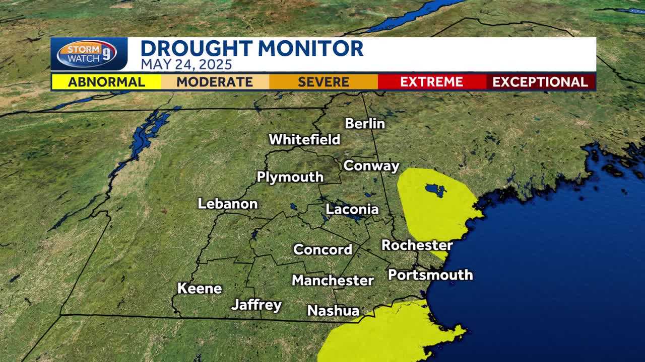 New Hampshire no longer in drought or experiencing abnormally dry ...