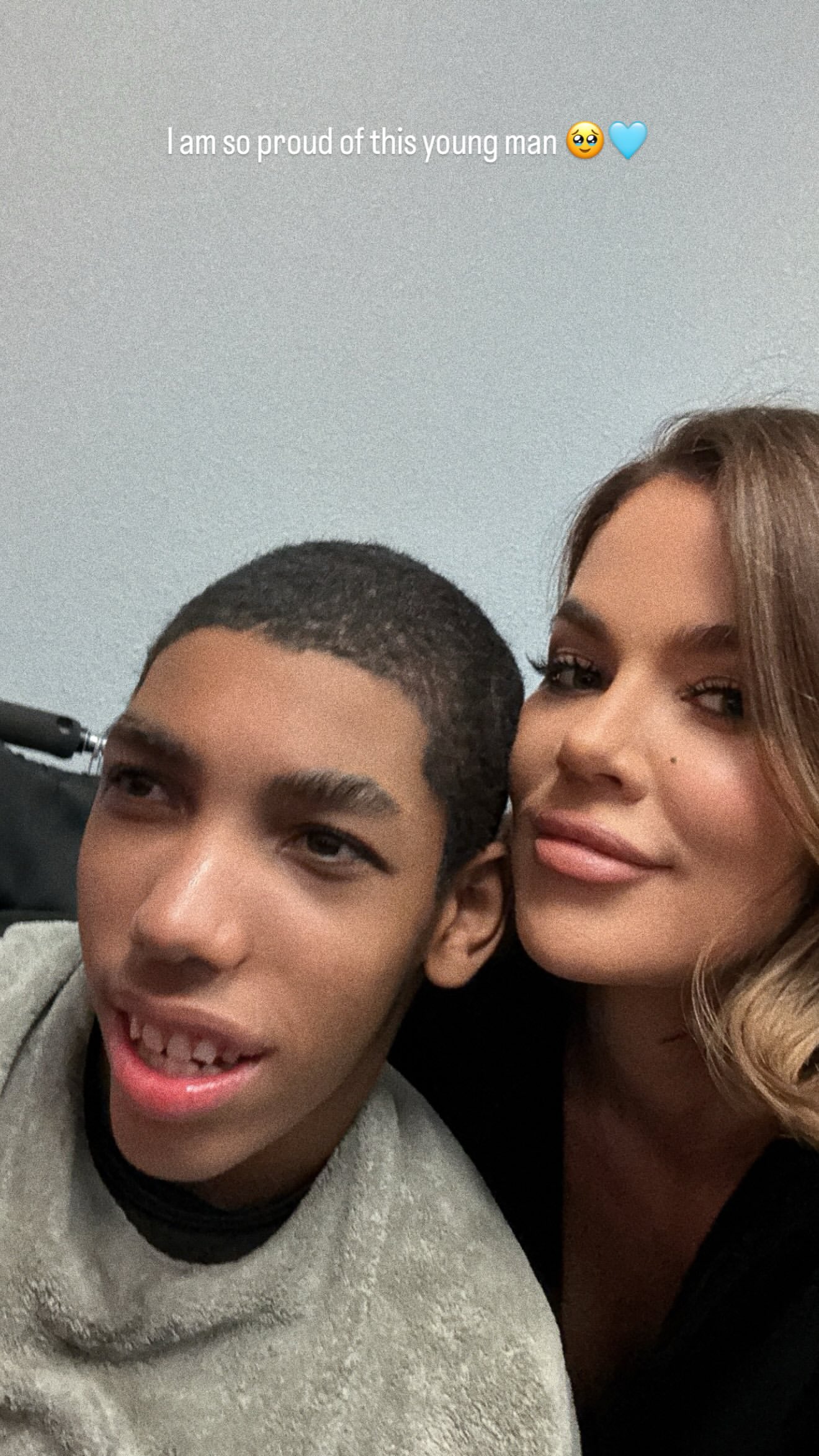 ‘Proud’ Khloé Kardashian supports Tristan Thompson’s disabled brother ...