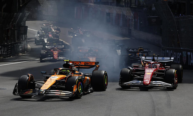 Monaco Grand Prix: Lando Norris wins from pole to cut team-mate Oscar ...