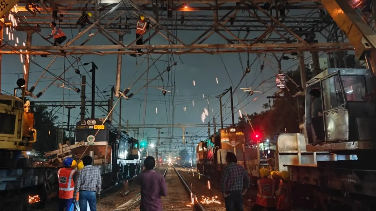 CR dismantles last remaining British-era DC underslung portal at Vidyavihar