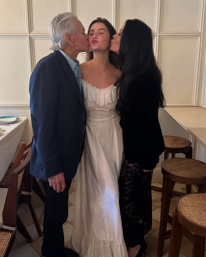 Catherine Zeta-Jones' reacts to grown-up daughter Carys emotional video ...