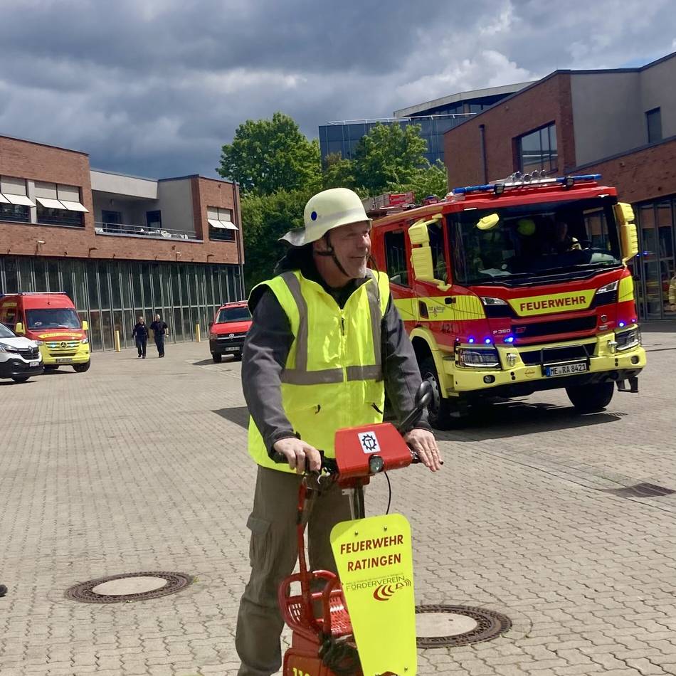 Feuerwehr verabschiedet Jan Neumann