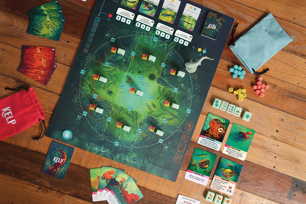 Kelp : deck-building vs bag-building, le duel marin ultime