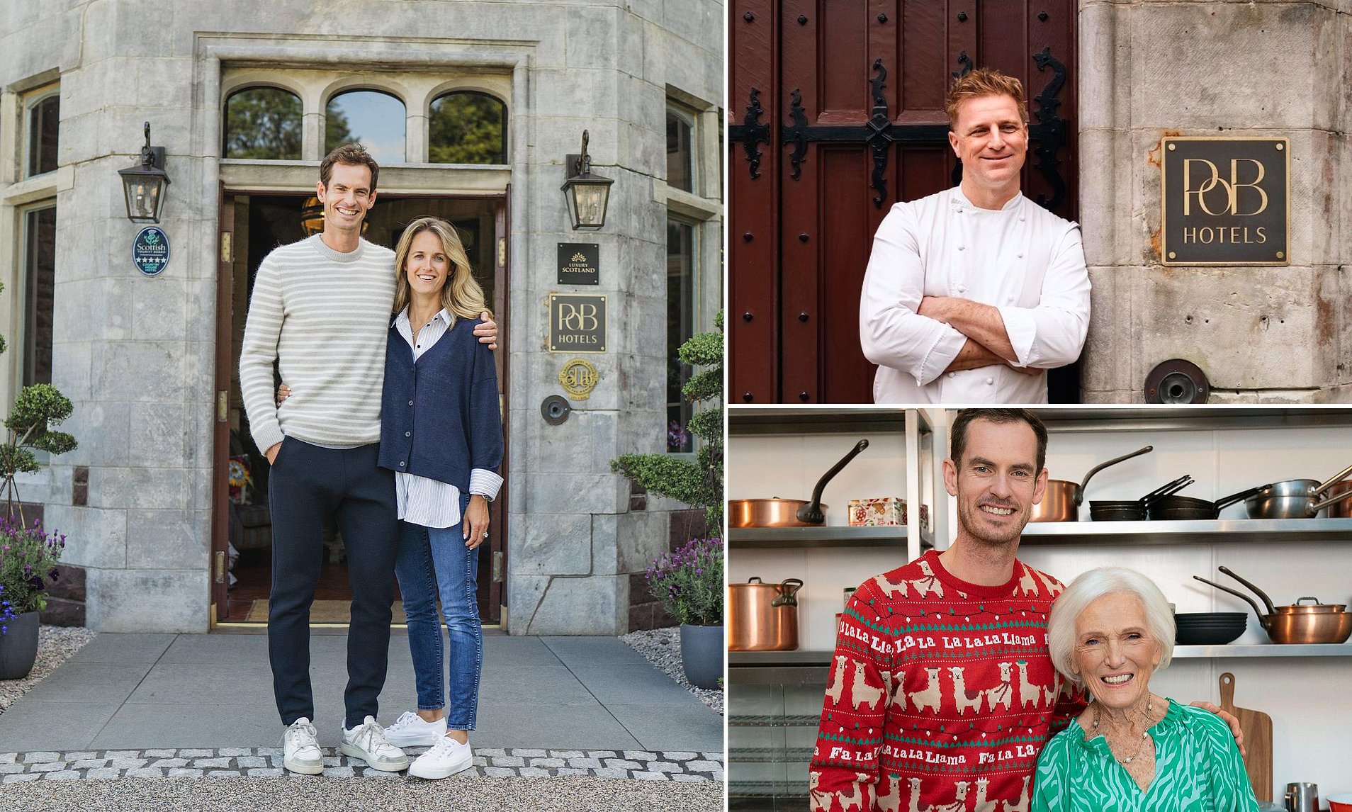 Sir Andy Murray eyes up another accolade... a Michelin star for his ...