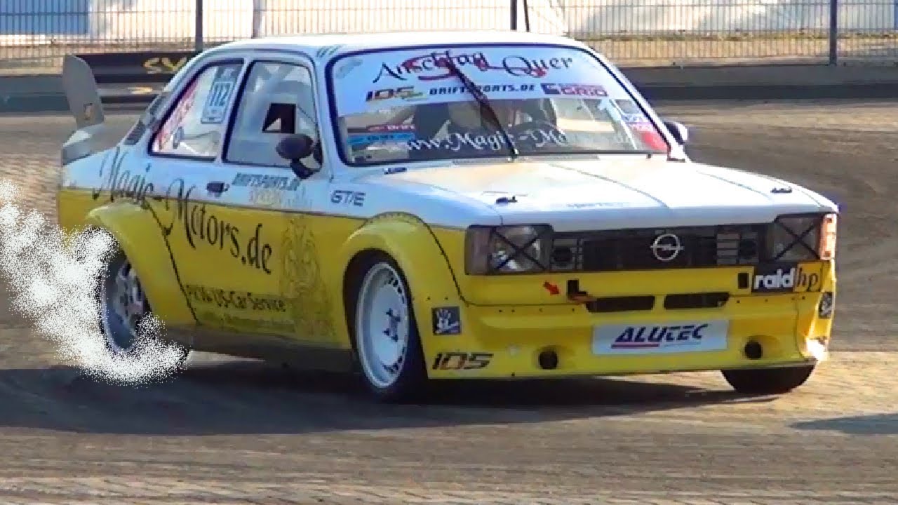 Opel Kadett GT/GTE 2000 EH – Drift & Acceleration | Exhaust Sound ...