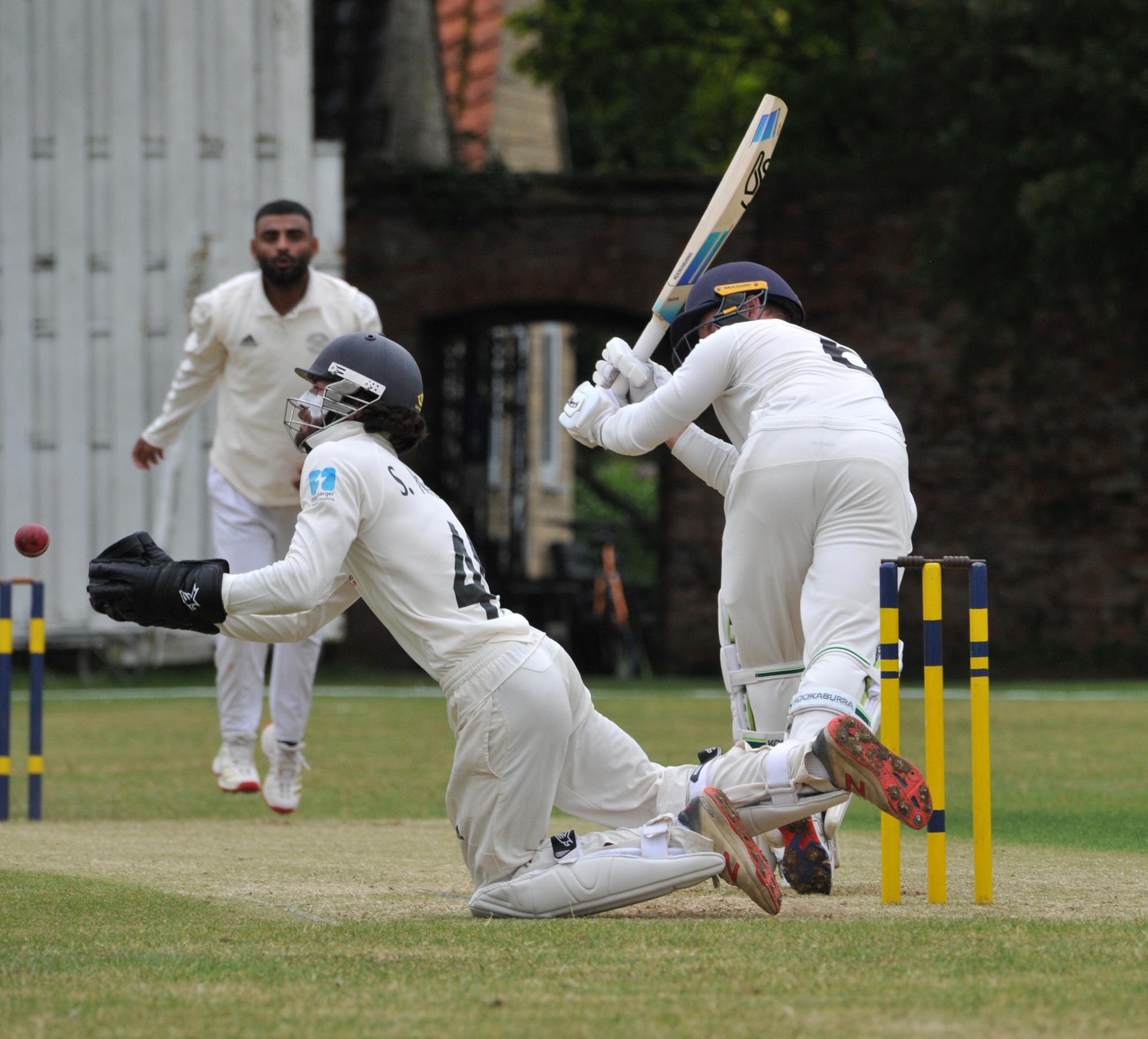 Temple ton crucial in derby day win for Bourne, Burghley Park and March ...