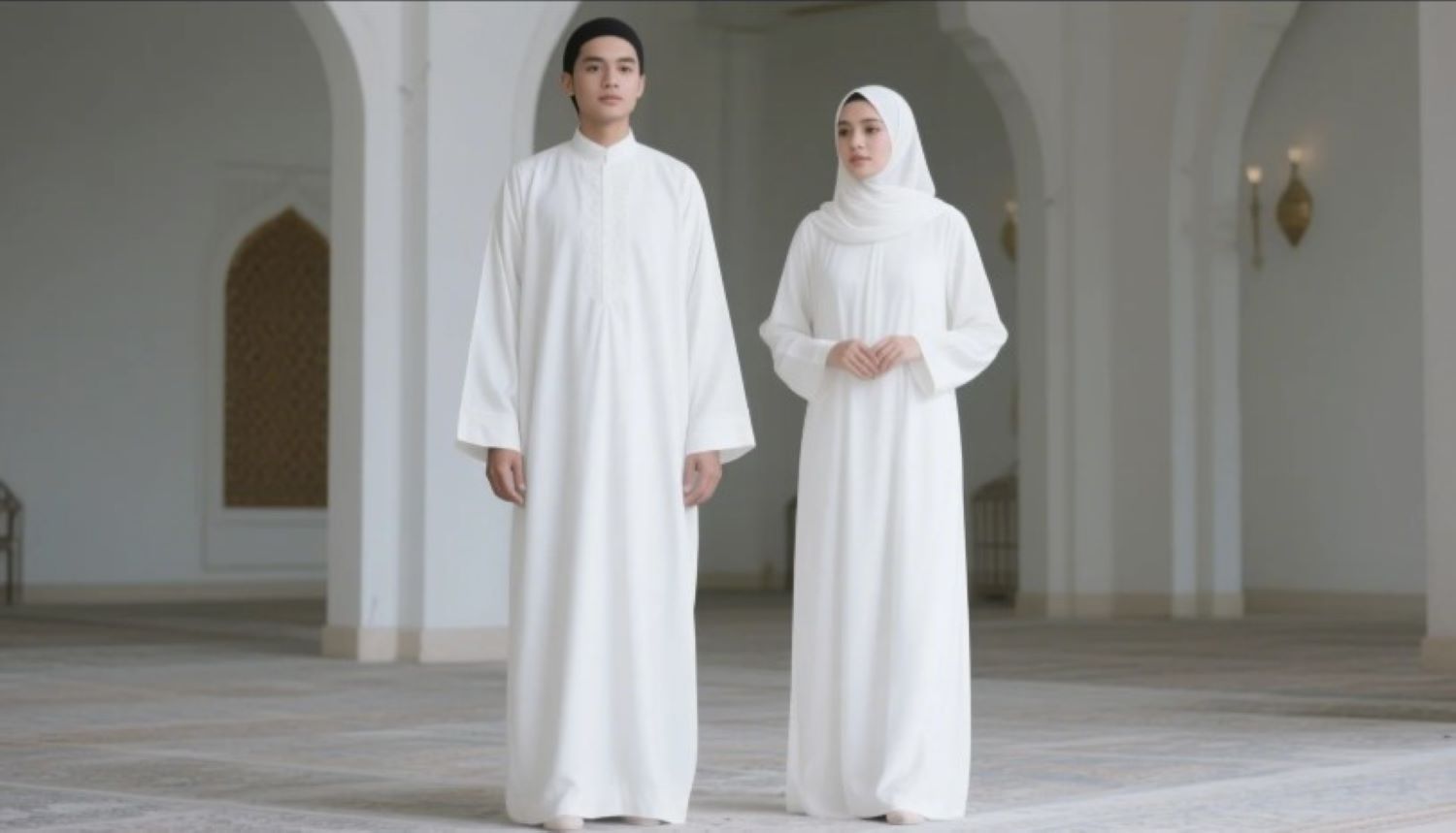 5 Inspirasi Model Gamis Putih Muslimah 2025 yang Syar’i Namun Tetap ...