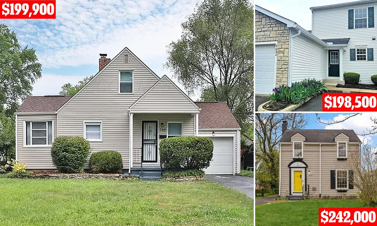 Cute Cape Cod-style homes cost under $250k in Midwestern city where the ...