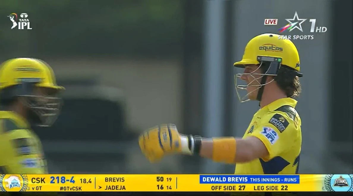 Second quickest fifty for CSK ever, Brevis sets the stage on fire