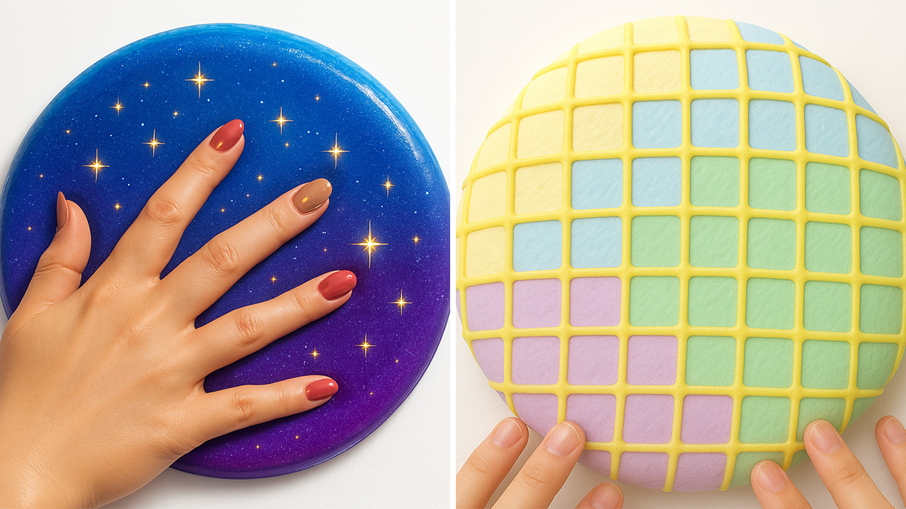 10 Minutes of Oddly Satisfying Slime ASMR | Relax When Stressed or Sleepy