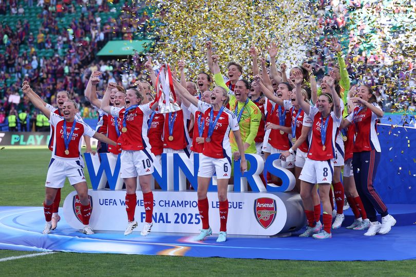 Arsenal players show true colours after Champions League triumph