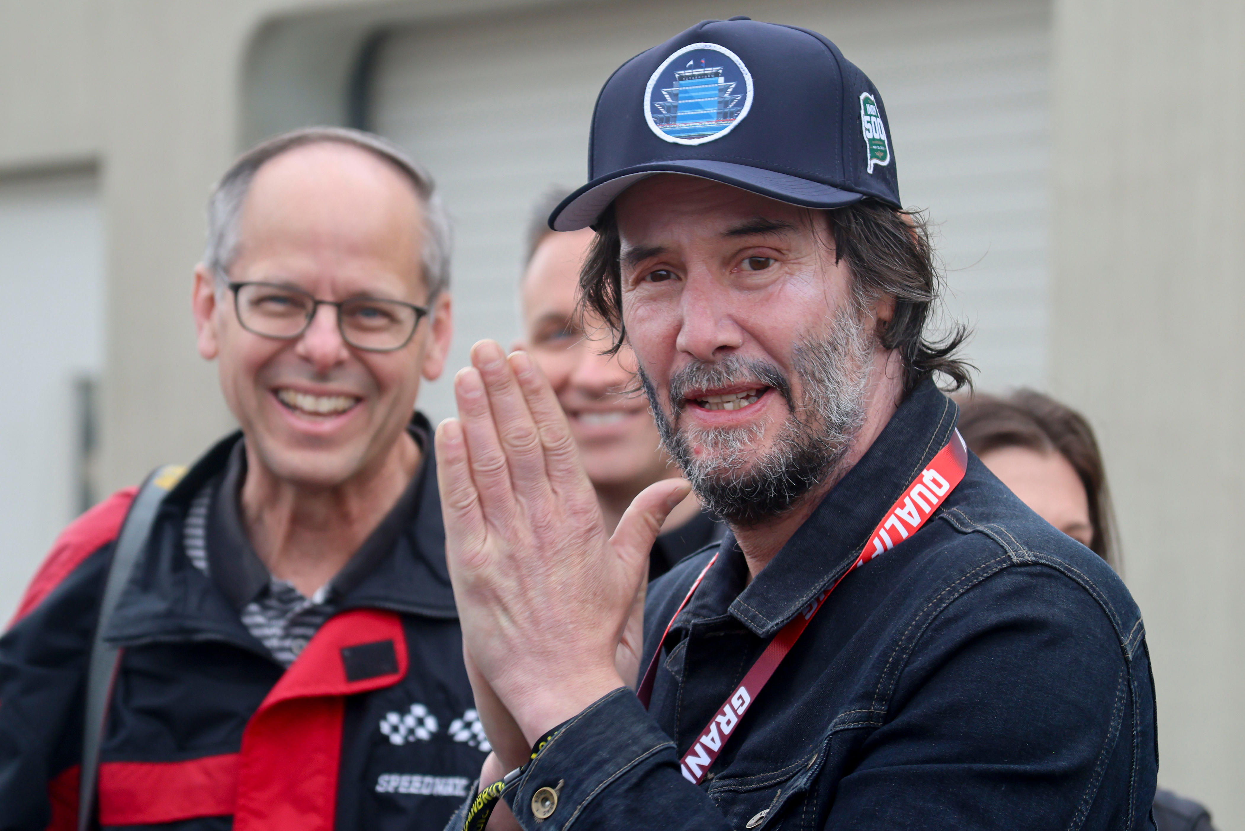 Keanu Reeves, Tom Brady among celebrities spotted at the Indianapolis ...