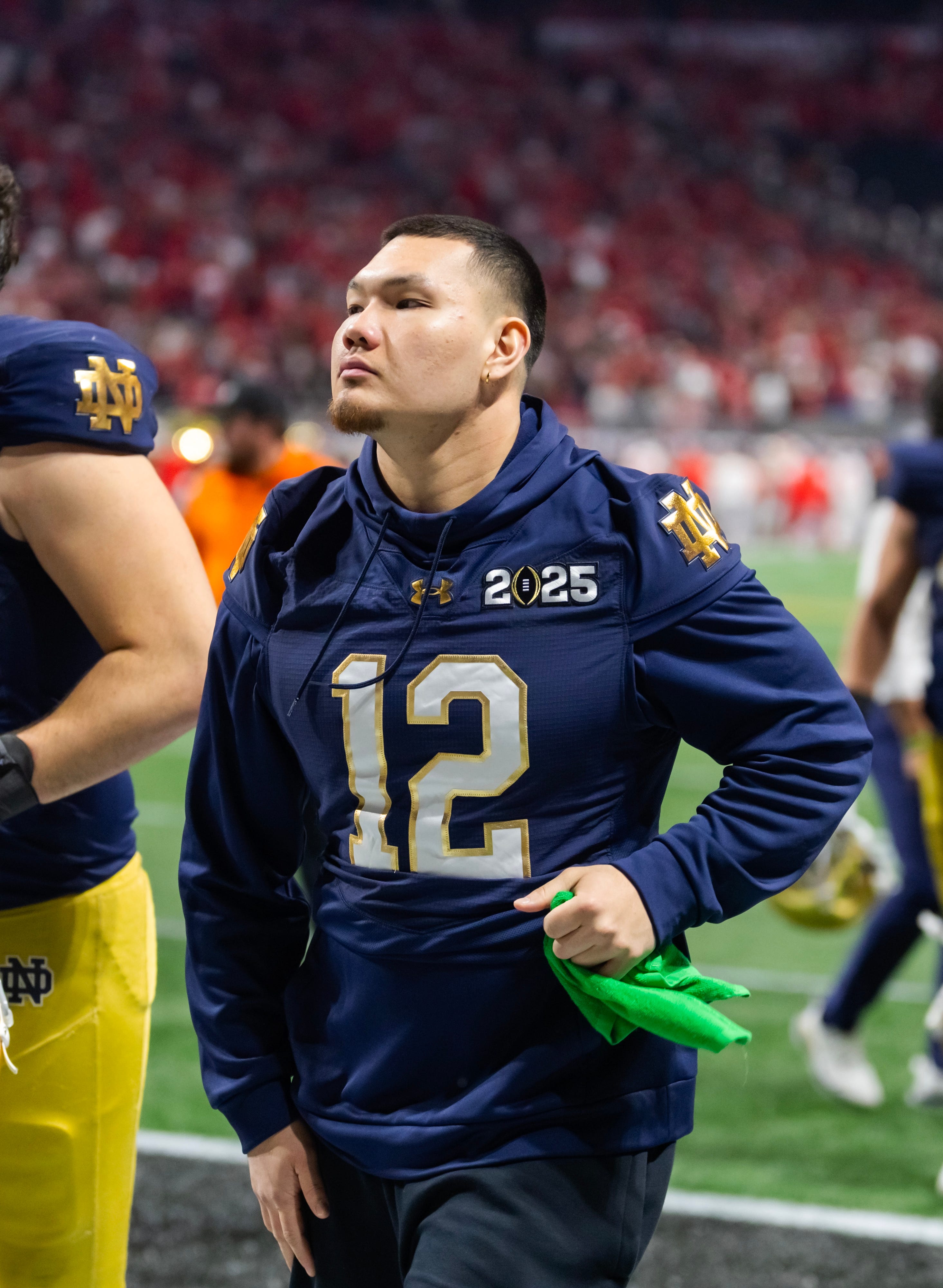 Jordan Botelho looks to be healthy for Notre Dame’s 2026 season