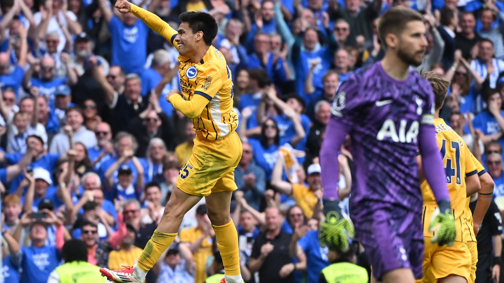 Tottenham Hotspur 1-4 Brighton: Europa League winners fade after fast start