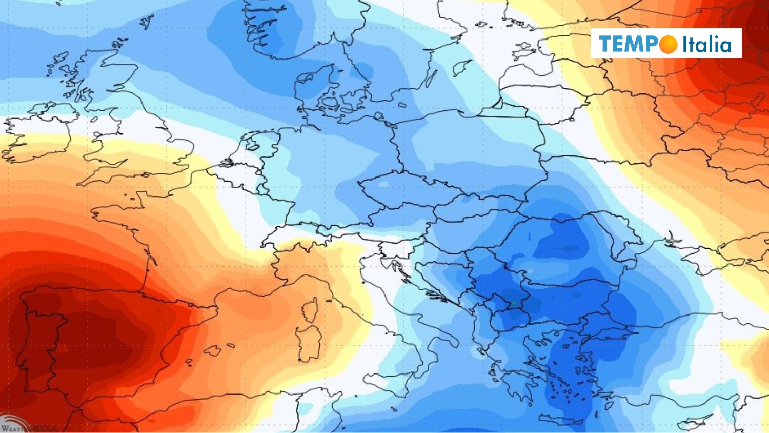 Meteo, SHOCK termico in Europa: fino a 25°C di differenza tra Spagna e ...