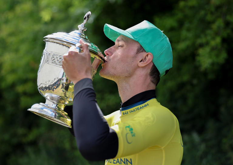 George Kimber defends yellow in tense final stage as Josh Charlton ...