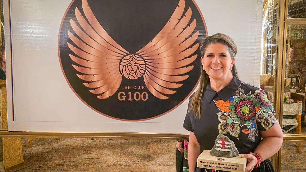 Martha Herrera recibe premio Legendary Leader Award por su trayectoria ...