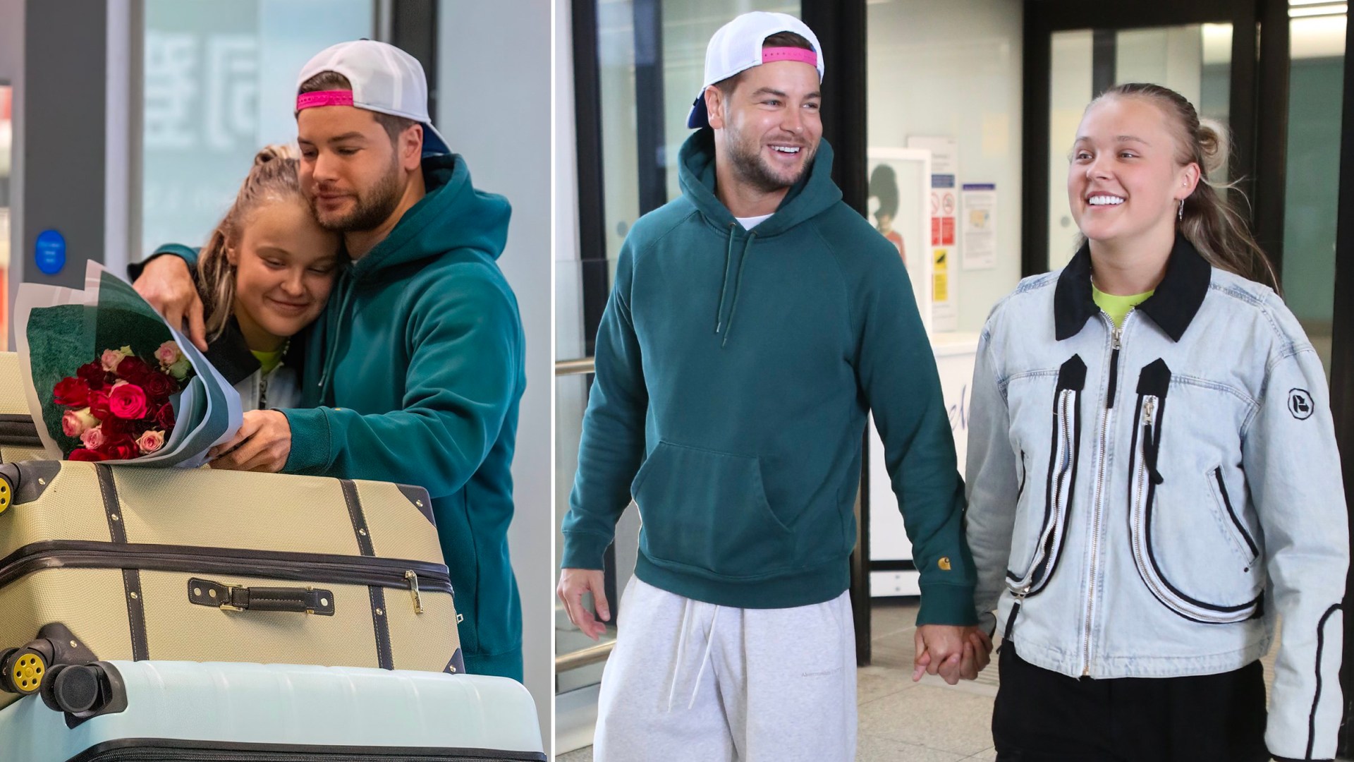 Chris Hughes' grand romantic gesture for JoJo Siwa as they reunite in UK