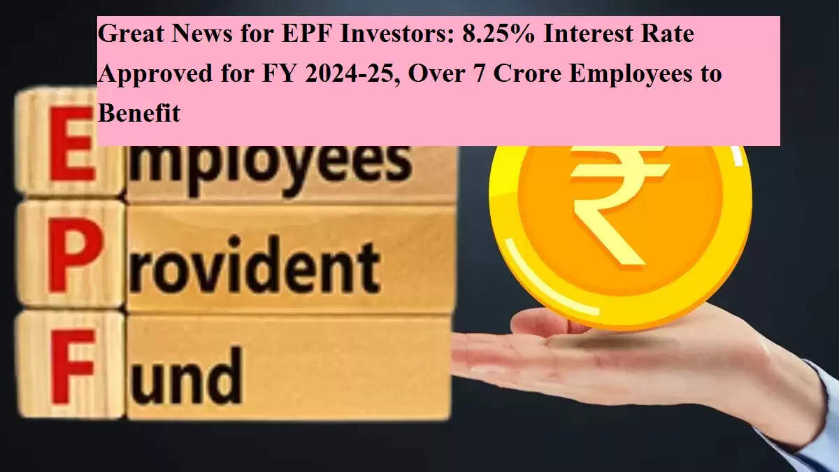 Great News for EPF Investors: 8.25% Interest Rate Approved for FY 2024 ...
