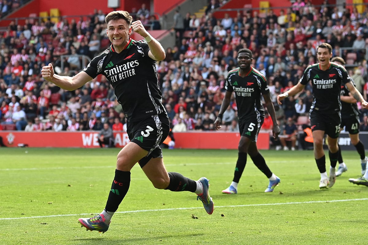 Arsenal player ratings vs Southampton: Kieran Tierney enjoys perfect ...