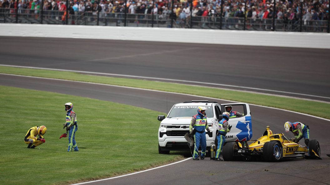 Heartbreak for Scott McLaughlin in Indy 500 pace lap crash
