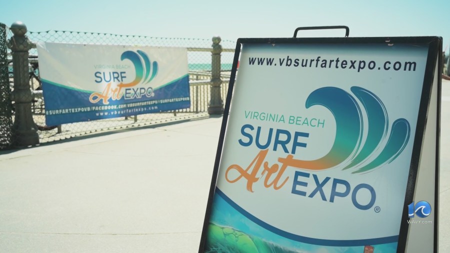 Virginia Beach Surf Art Expo vendors ride wave of sales